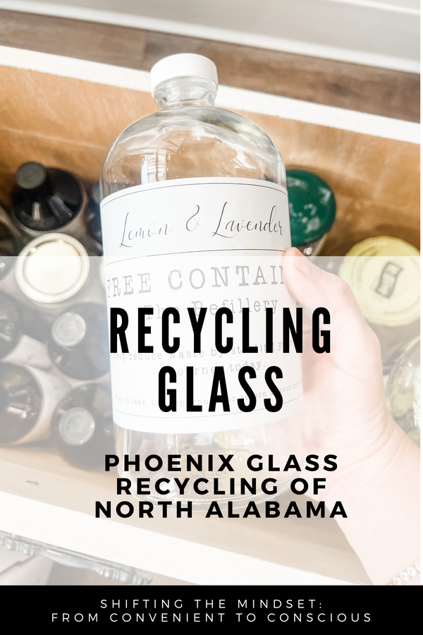 Collaborating with Phoenix Glass Recycling of North Alabama - Lemon ...