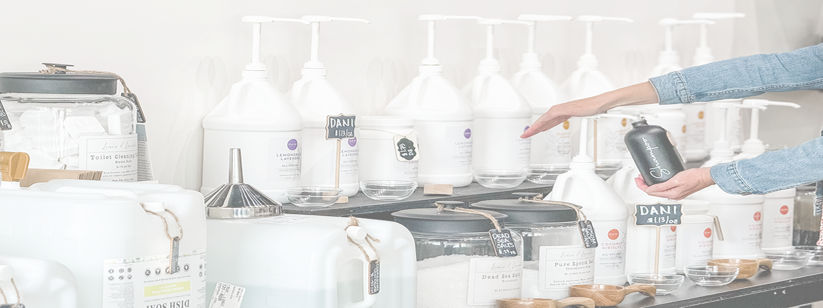 First Refillery in North AL as well as eco-conscious home goods store.