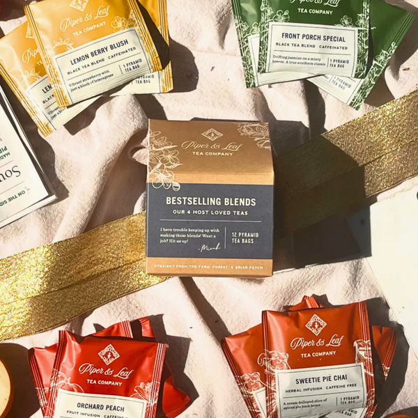 Best Selling Blends Tasting Box - 12 Ct. Tea Bags - Lemon & Lavender